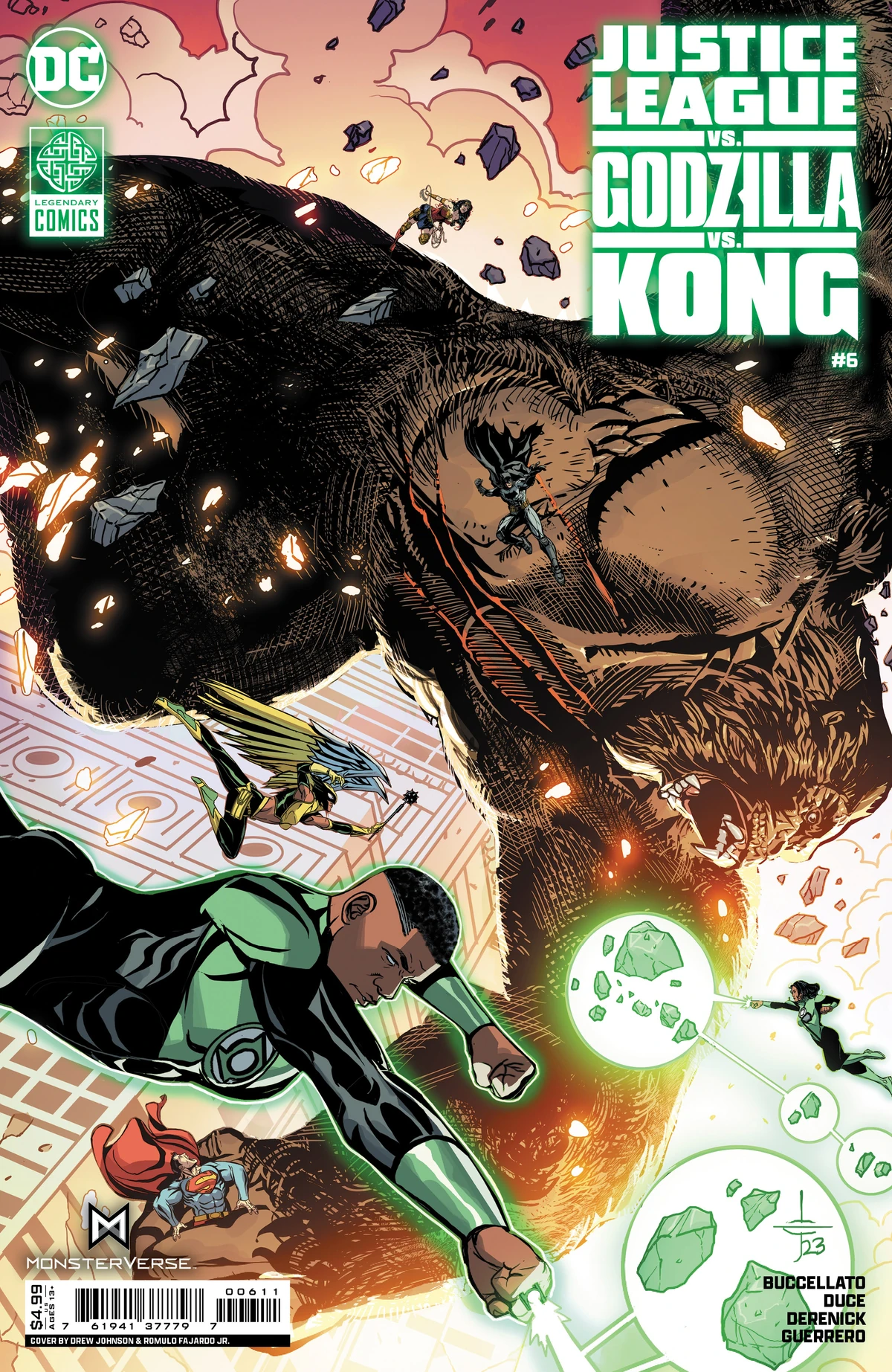 Justice League vs. Godzilla vs. Kong Vol 1 6 | DC Database | Fandom