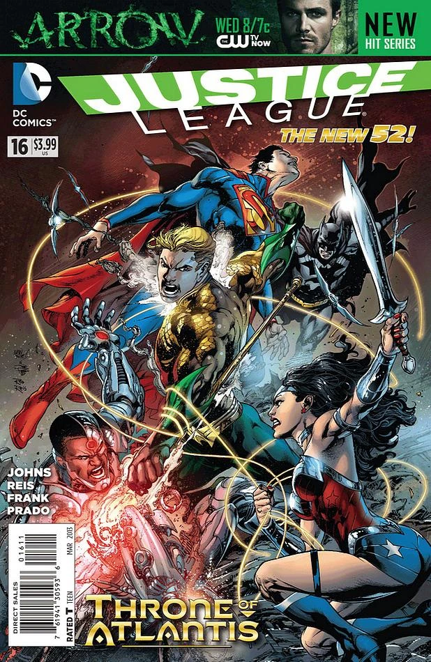 Justice League New 52 Covers