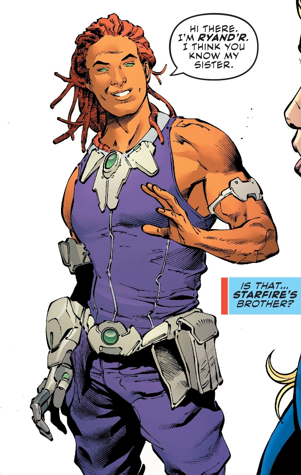 Ryand'r (Prime Earth) | DC Database | Fandom