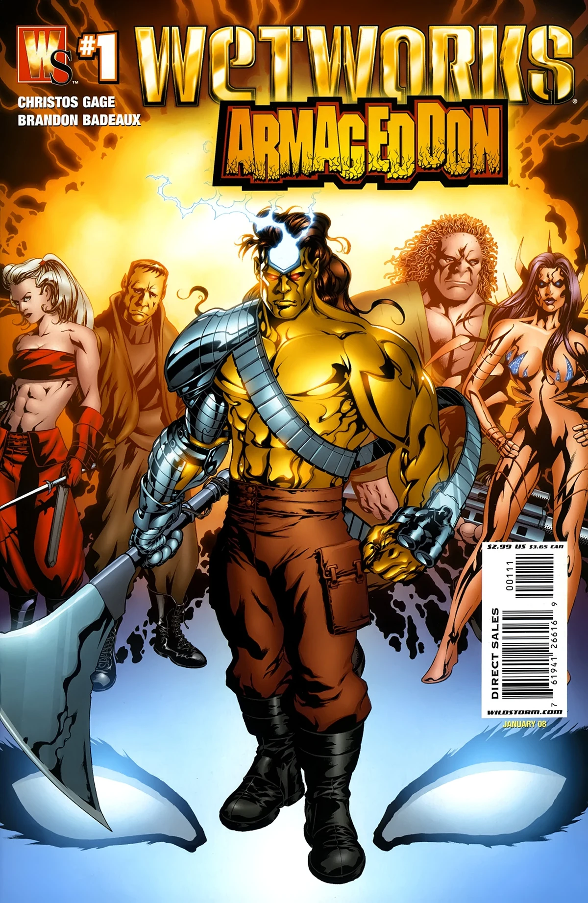 Wetworks: Armageddon Vol 1 1 | DC Database | Fandom