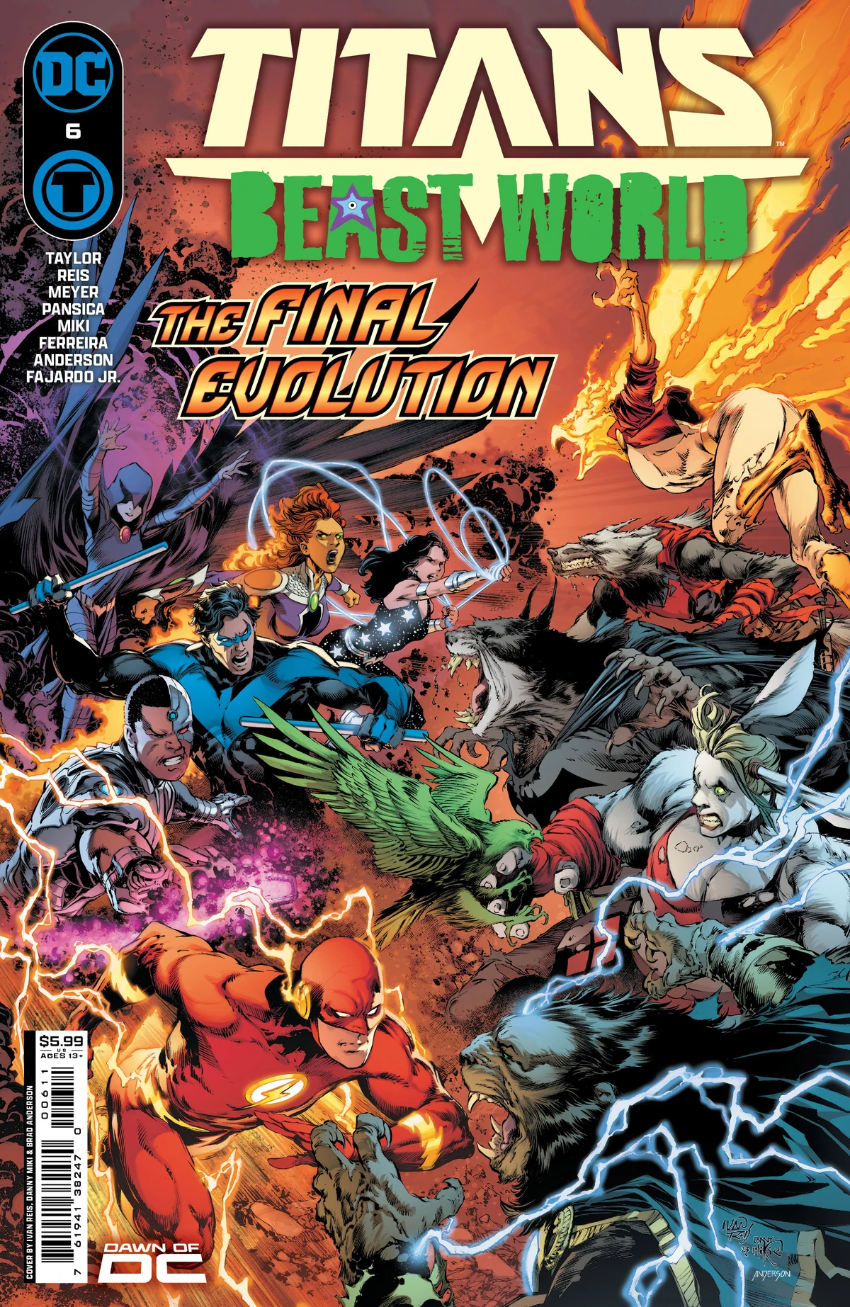 Titans: Beast World (2024) #6 | DC Database | Fandom
