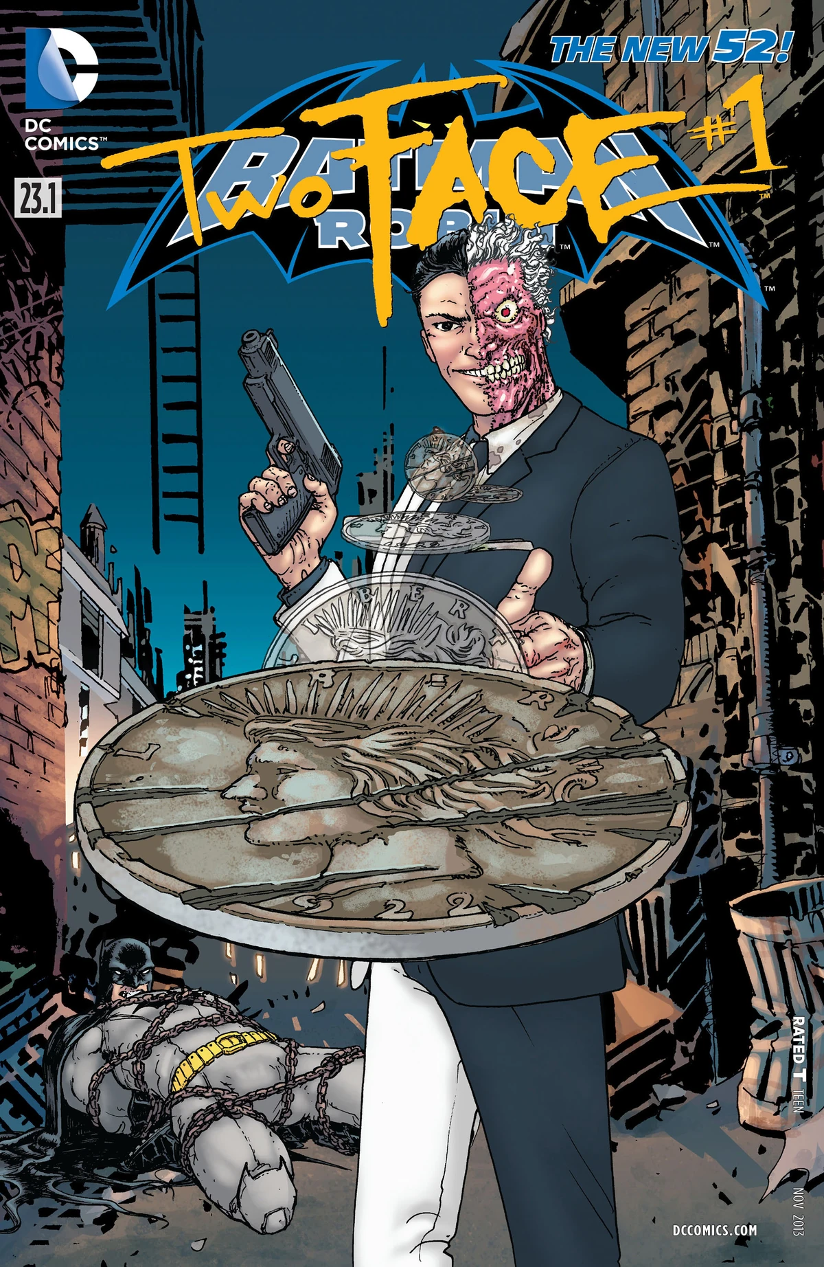 Batman and Robin (2011) #23.1: Two-Face | DC Database | Fandom
