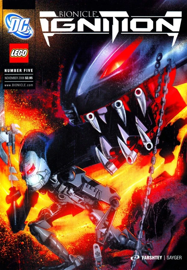 Bionicle: Ignition Vol 1 5 | DC Database | Fandom