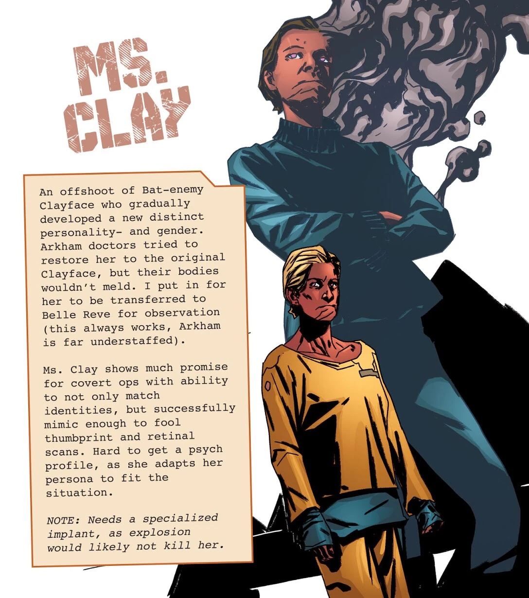 Ms. Clay (DC Animated Movie Universe) | DC Database | Fandom