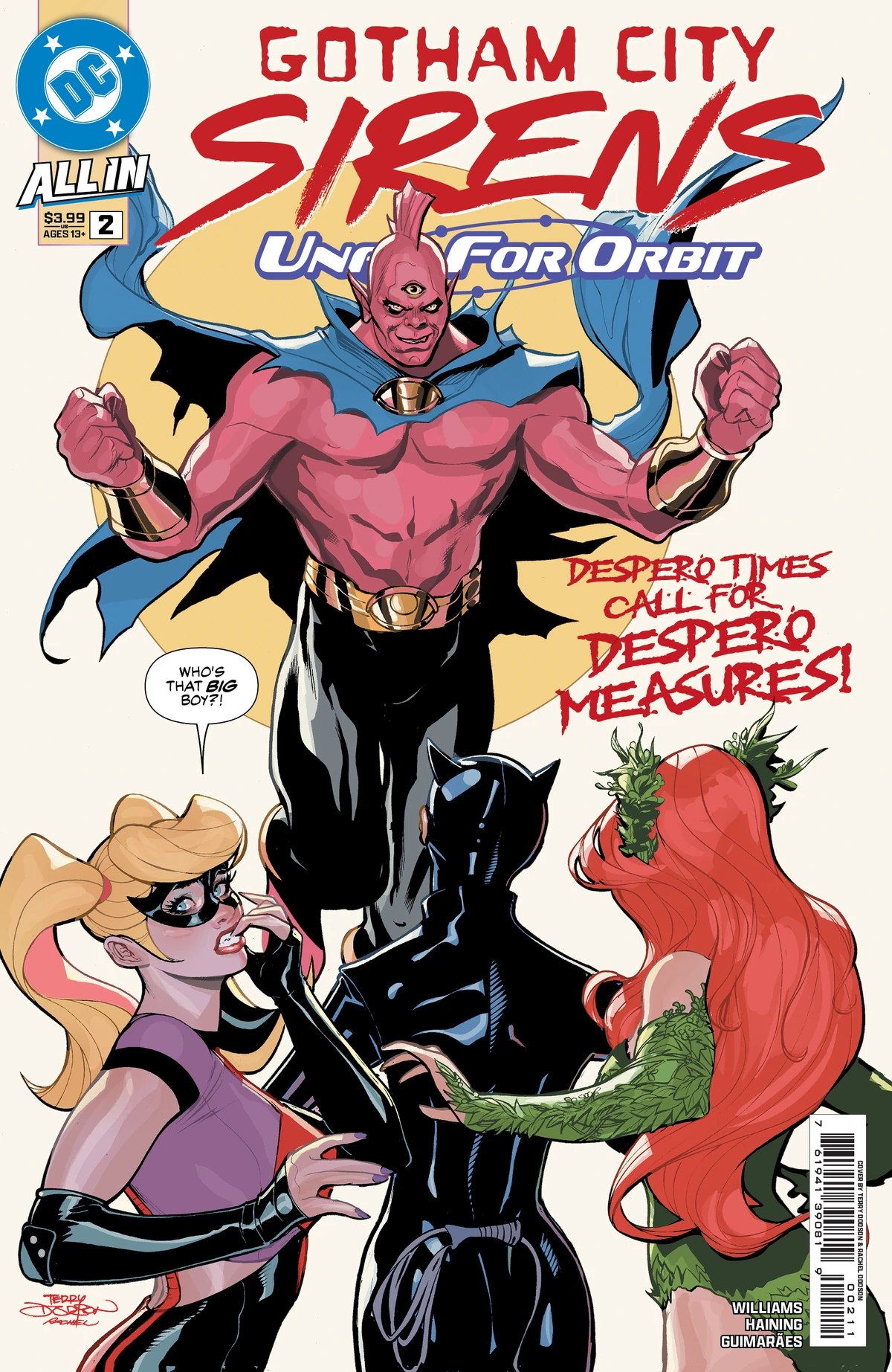 Gotham City Sirens: Unfit for Orbit Vol 1 2 | DC Database | Fandom