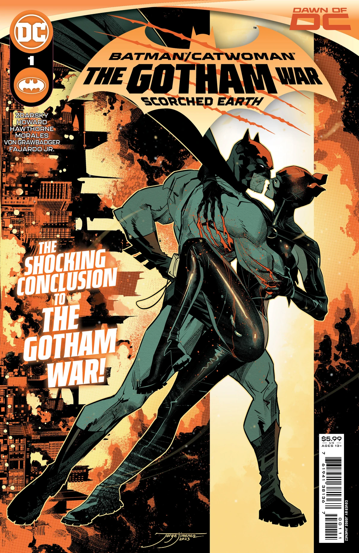 Batman/Catwoman: The Gotham War: Scorched Earth Vol 1 1 | DC Database | Fandom