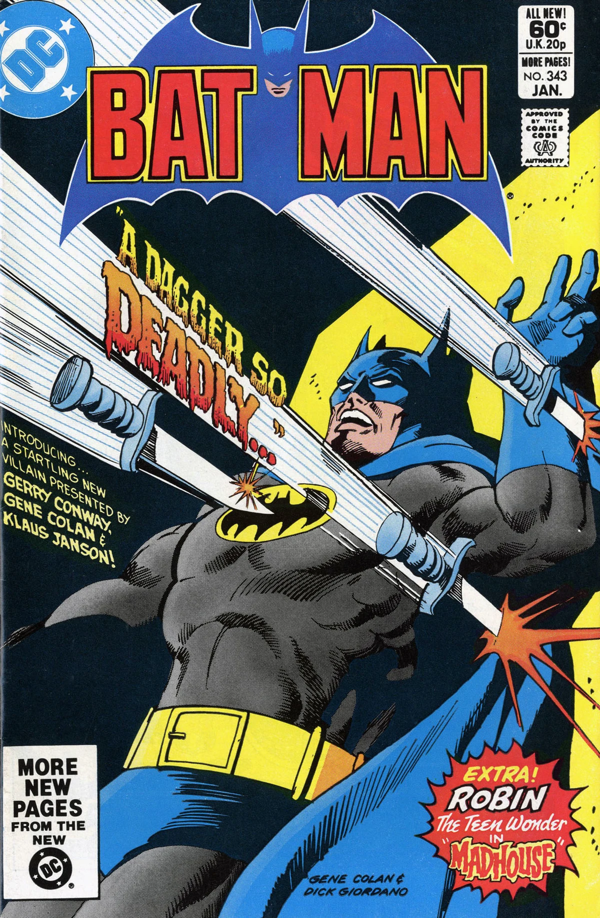 Batman (1940) #343 | DC Database | Fandom