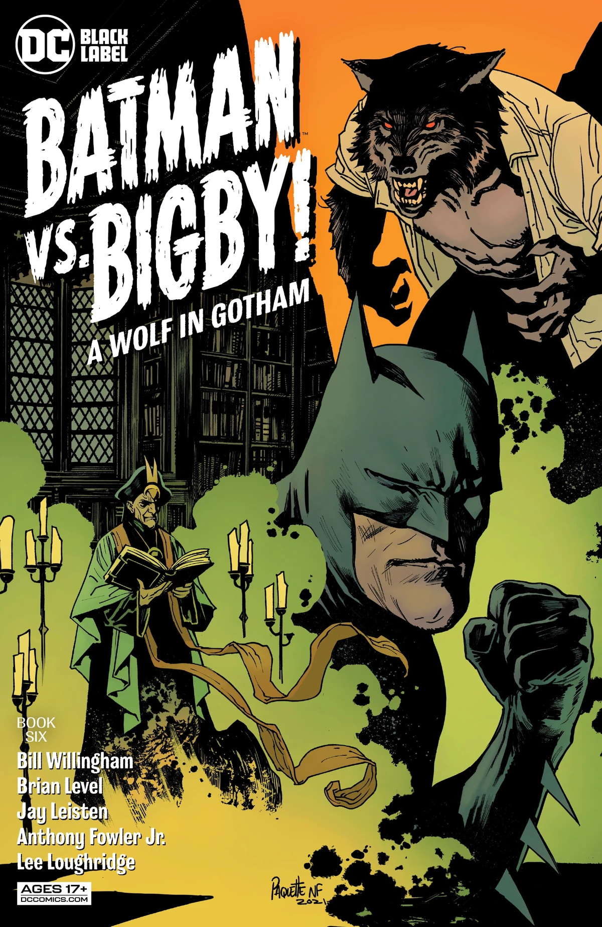 Batman vs. Bigby! A Wolf in Gotham Vol 1 6 | DC Database | Fandom