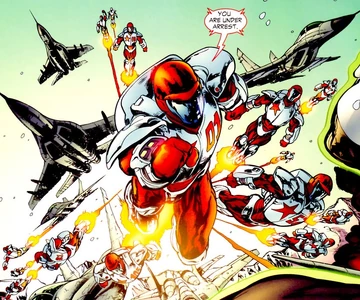 Rocket Red Dc Comics Drawings