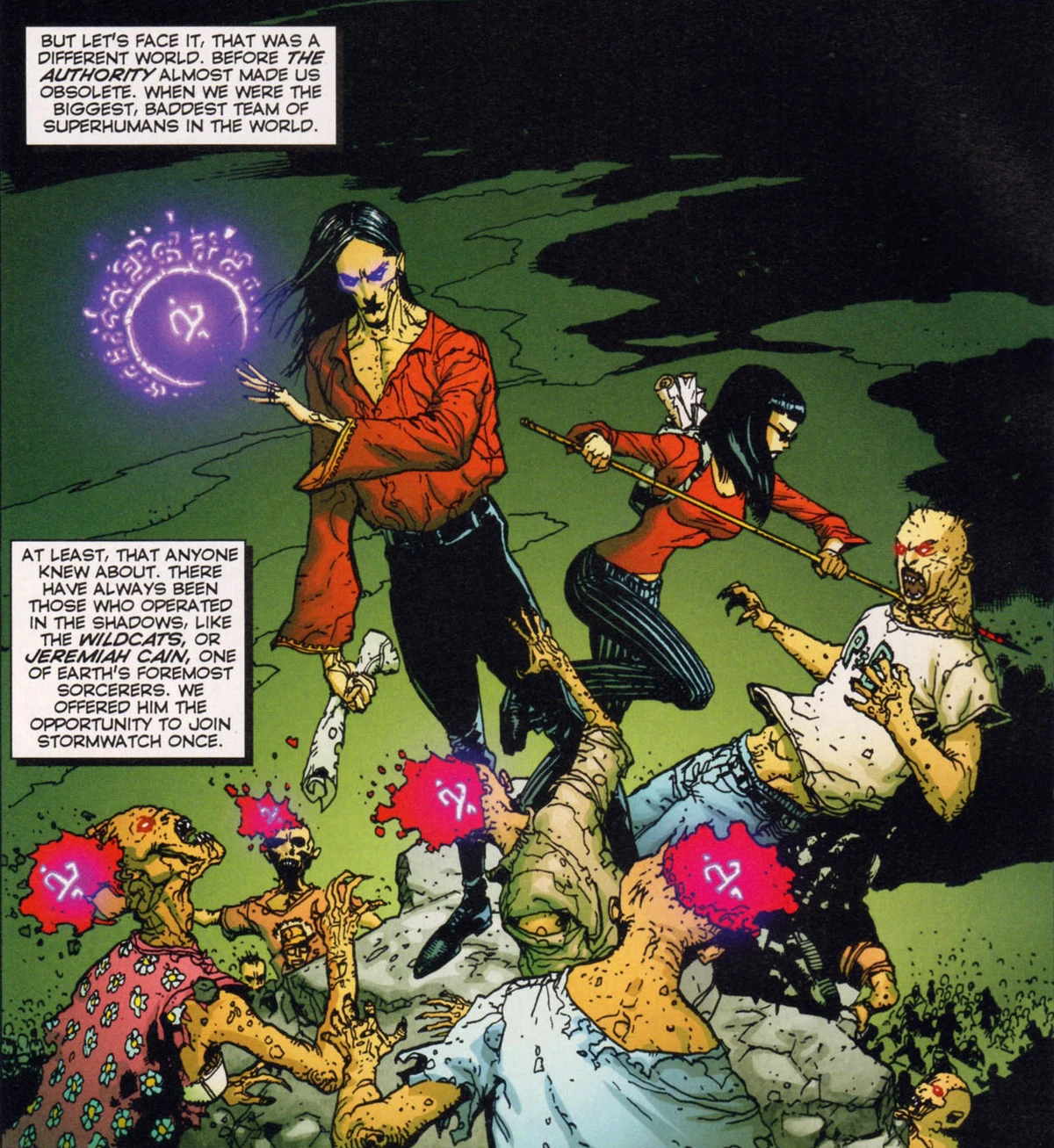 Jeremiah Cain (Wildstorm Universe)/Gallery | DC Database | Fandom