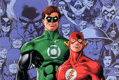 green lantern flash comics