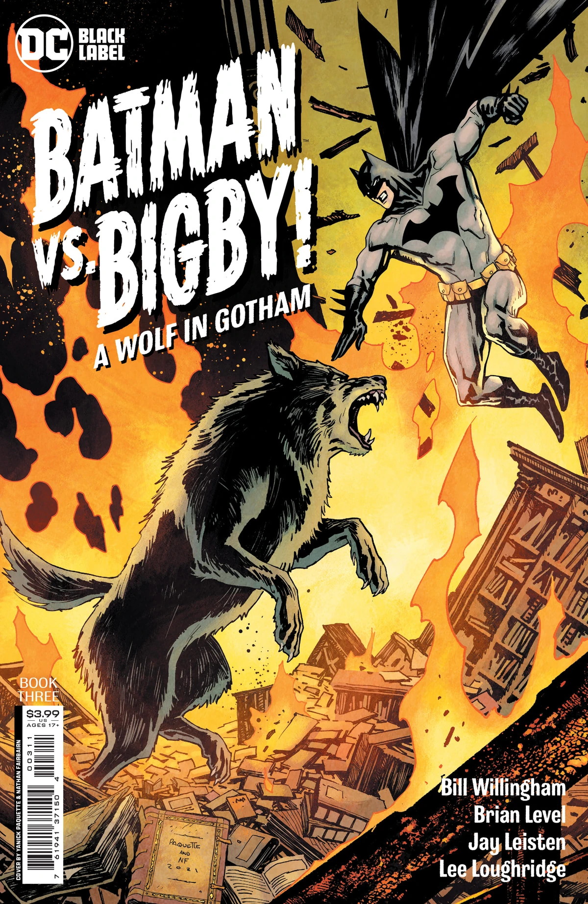 Batman vs. Bigby! A Wolf in Gotham Vol 1 3 | DC Database | Fandom