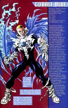 Barry Allen New 52 Blue
