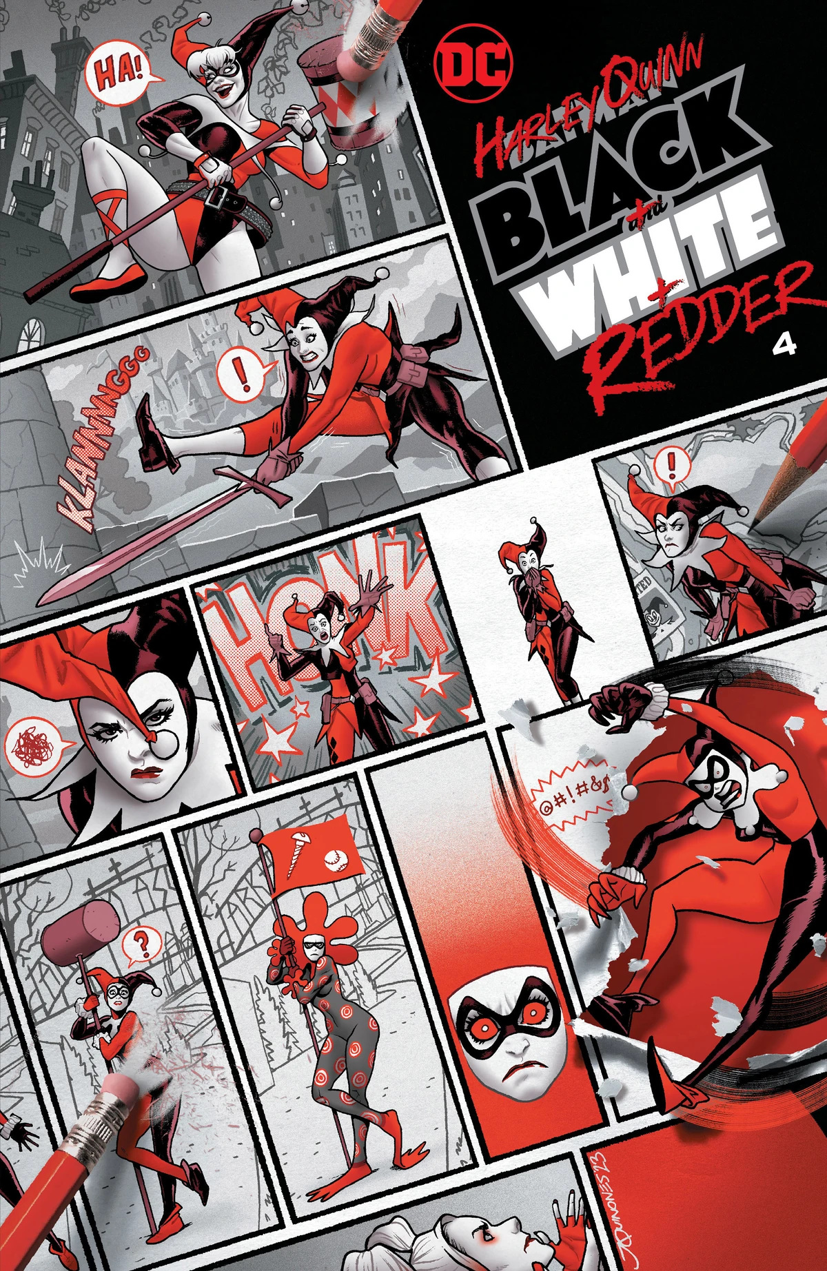 Harley Quinn: Black + White + Redder Vol 1 4 | DC Database | Fandom