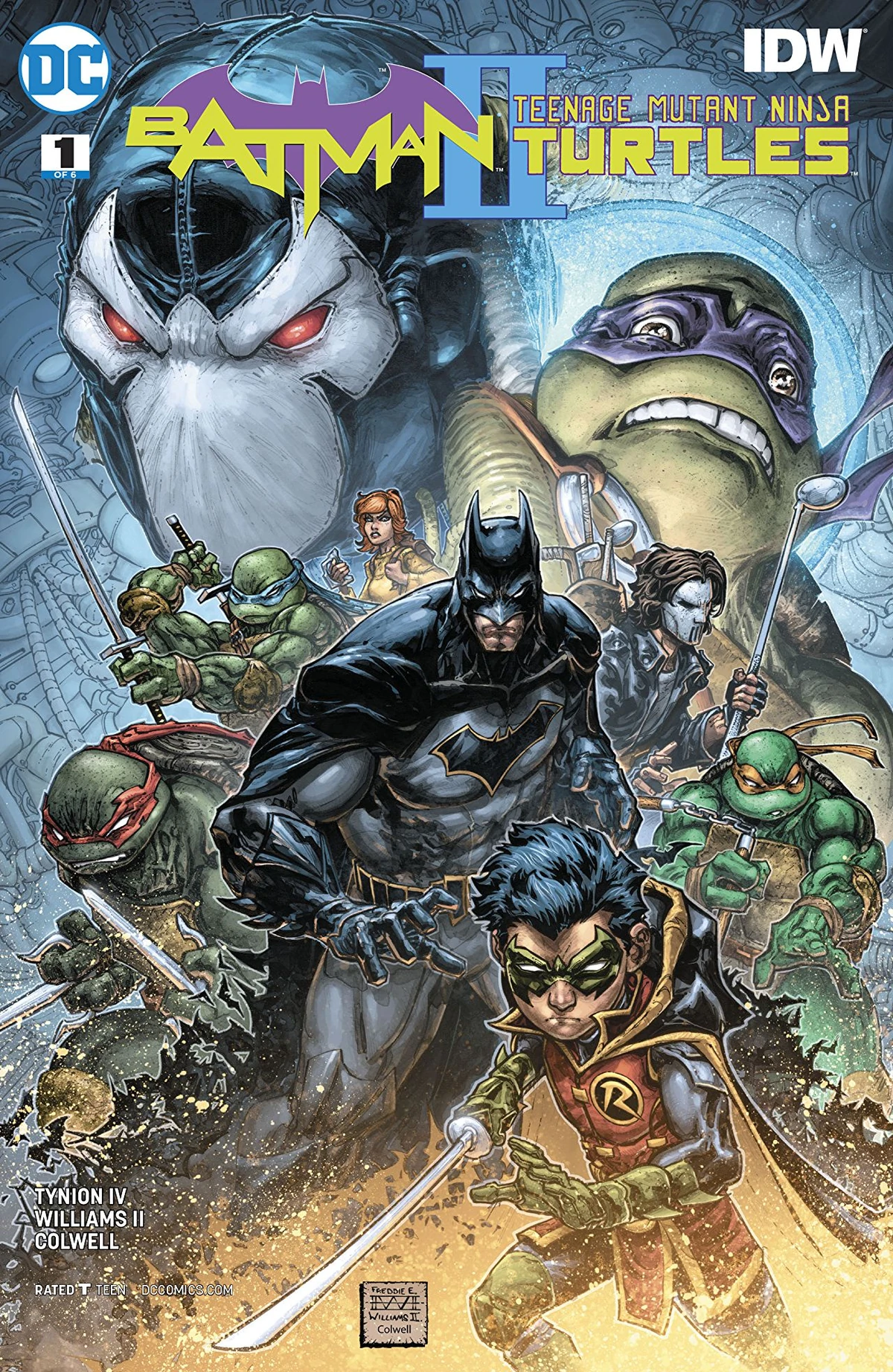 Batman/Teenage Mutant Ninja Turtles II (2018—2018) | DC Database | Fandom