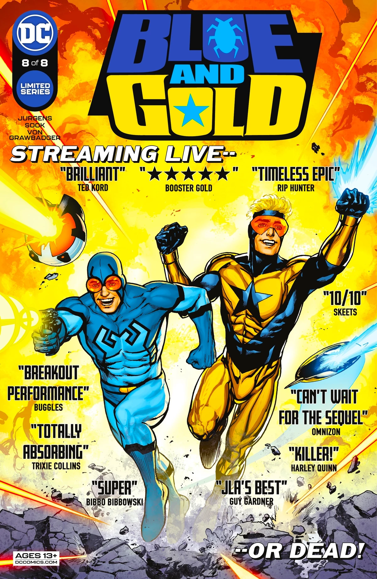 Blue & Gold (2021) #8 | DC Database | Fandom