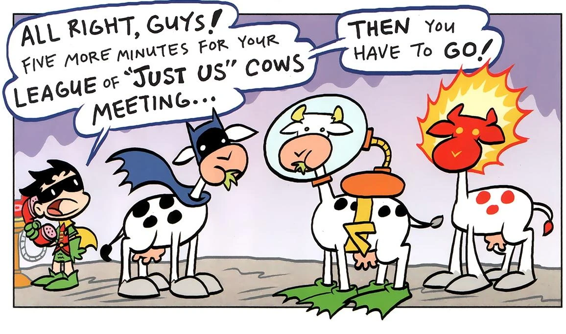 League of Just Us Cows | DC Database | Fandom