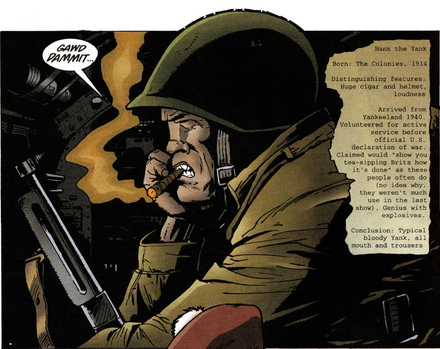 Hank the Yank (Rifle Brigade) | DC Database | Fandom