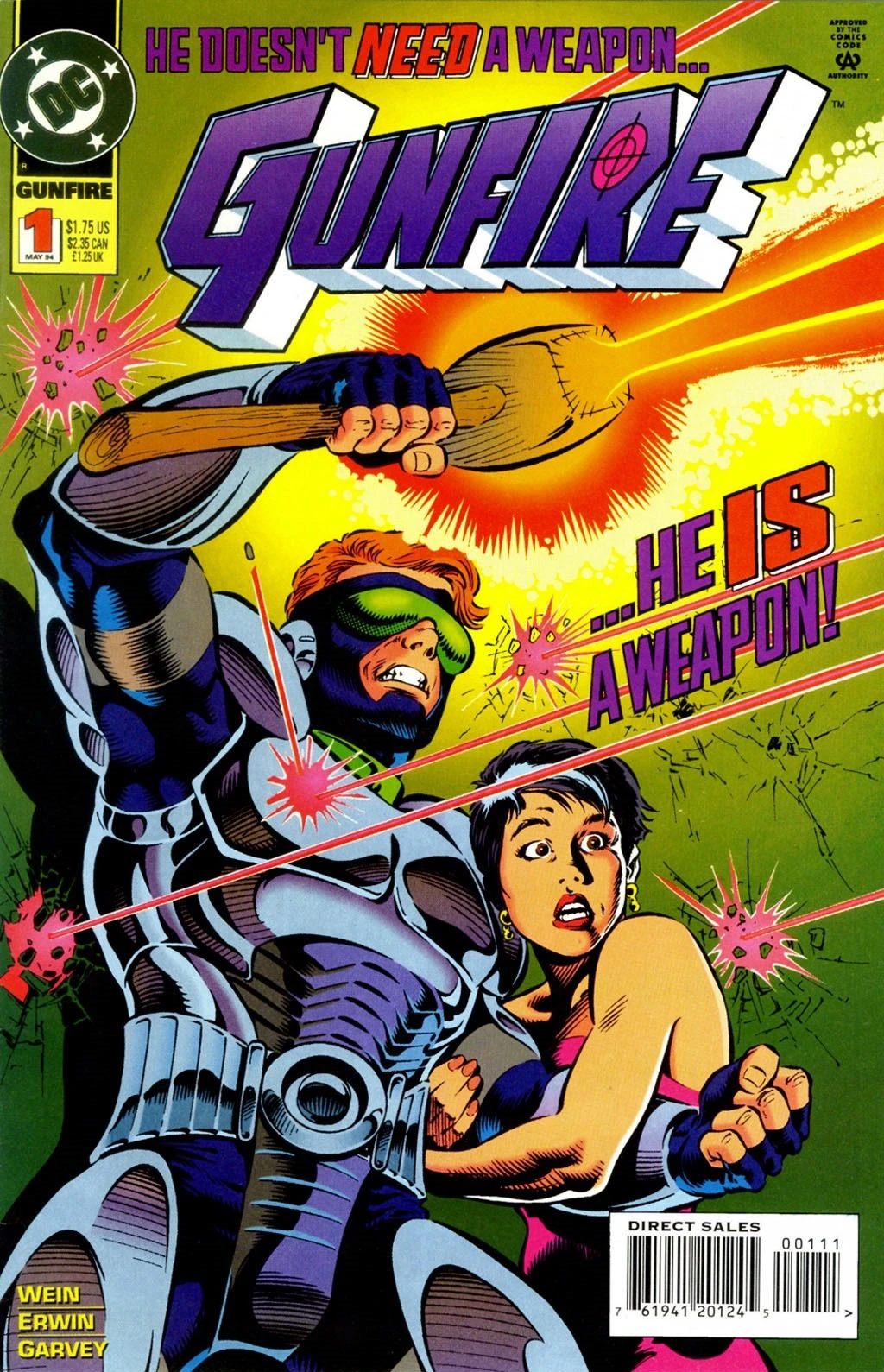Gunfire (1994—1995) | DC Database | Fandom