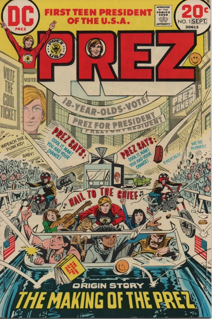 Prez Vol 1 1 | DC Database | Fandom