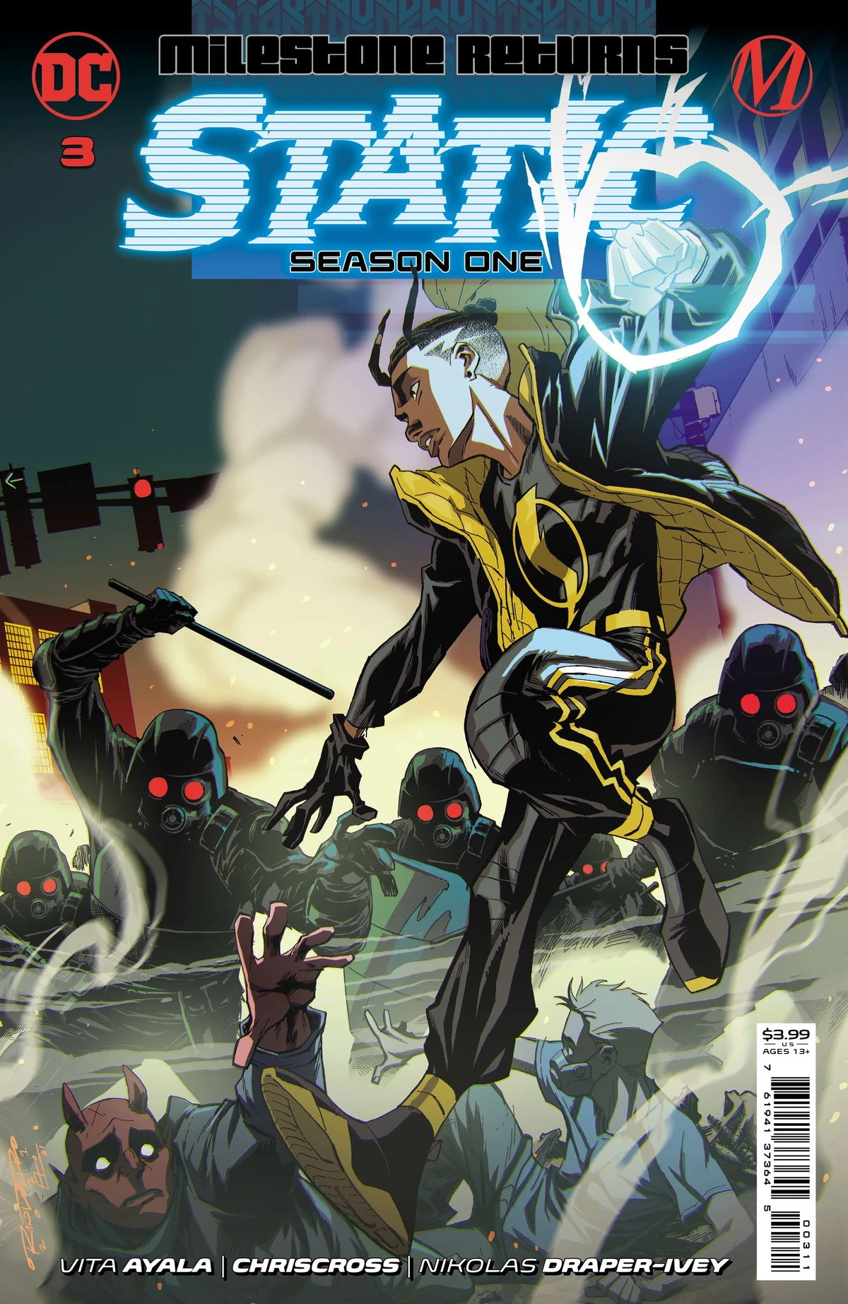 Static: Season One Vol 1 3 | DC Database | Fandom