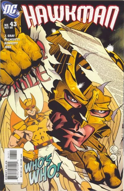 Hawkman Vol 4 43 | DC Database | Fandom