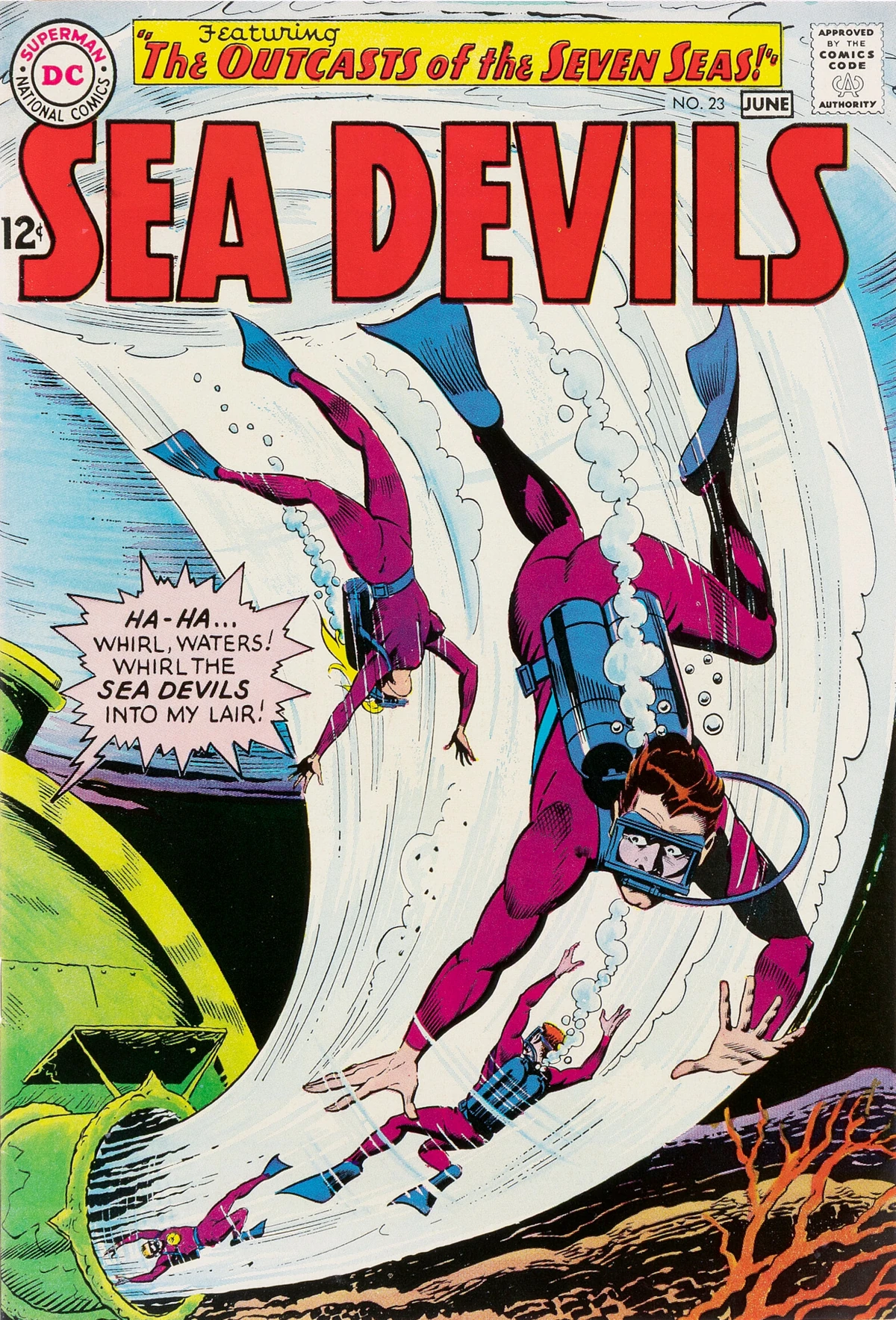 Sea Devils (1961) #23 | DC Database | Fandom