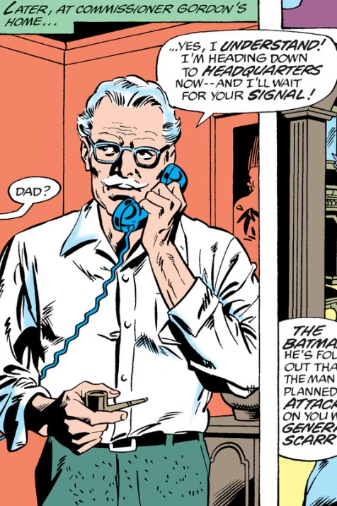 Commissioner Gordon Comic