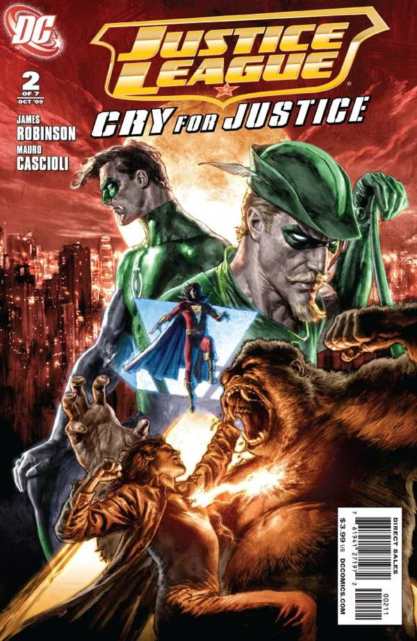 Justice League: Cry for Justice (2009) #2 | DC Database | Fandom