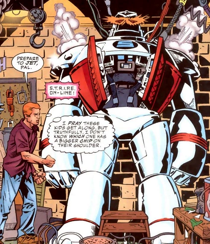 S.T.R.I.P.E. Armor | DC Database | Fandom