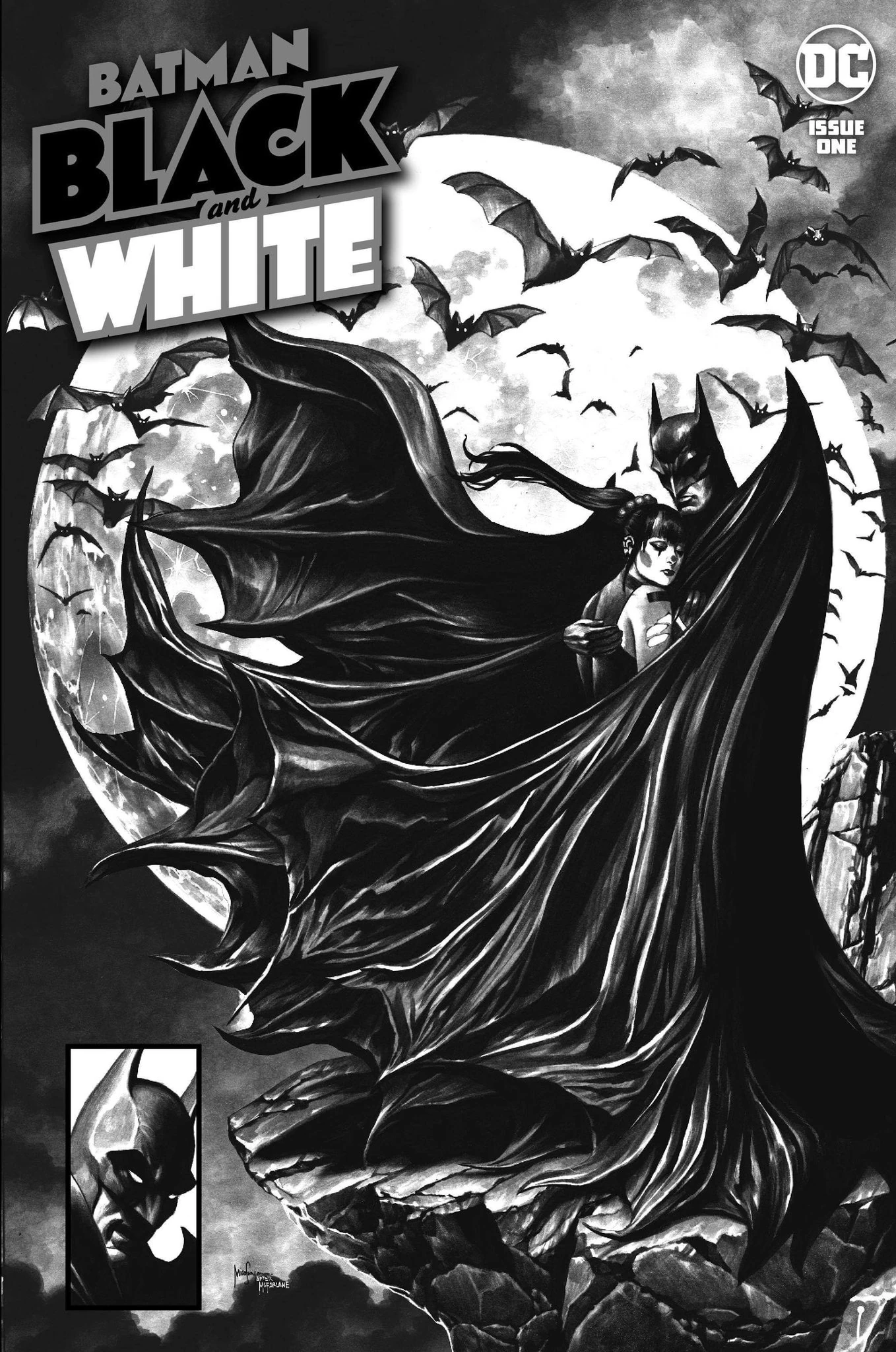 Batman Comic Book Page Black And White
