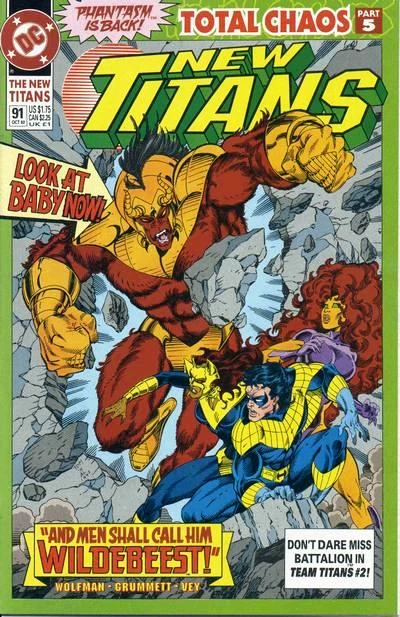 New Titans (1988) #91 | DC Database | Fandom