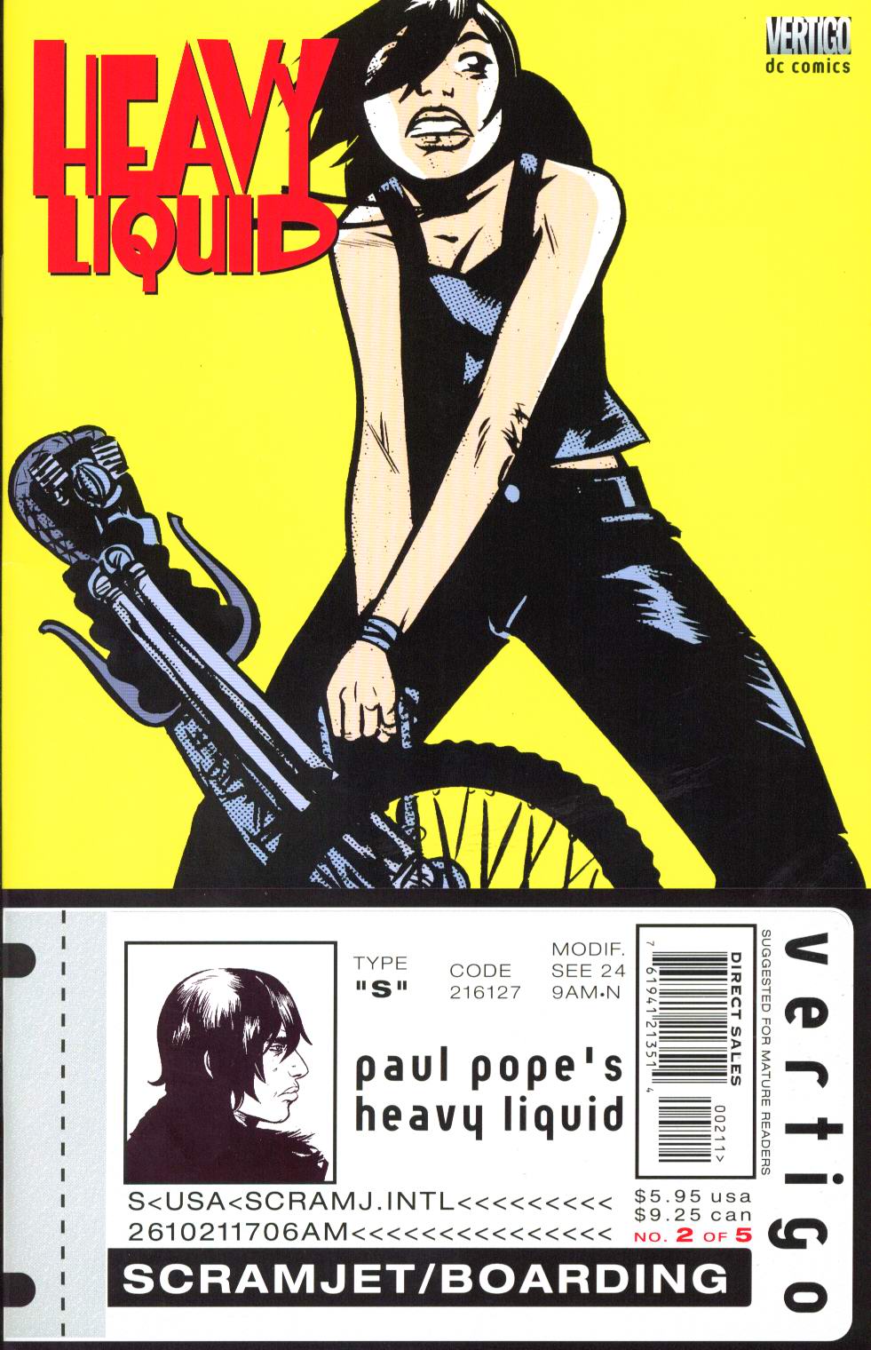 Heavy Liquid (1999) #2 | DC Database | Fandom