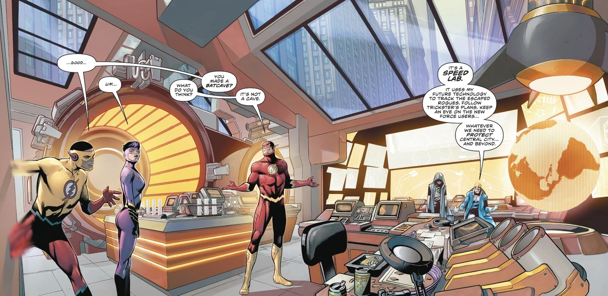 Speed Lab | DC Database | Fandom