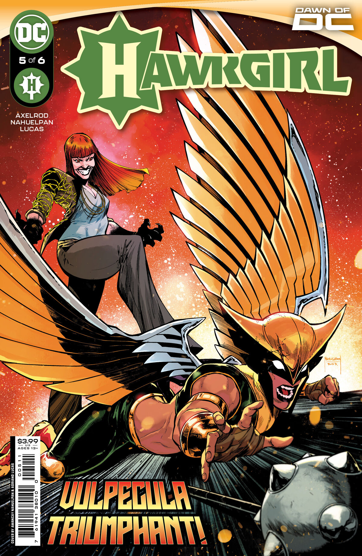 Hawkgirl Vol 2 5 Dc Database Fandom