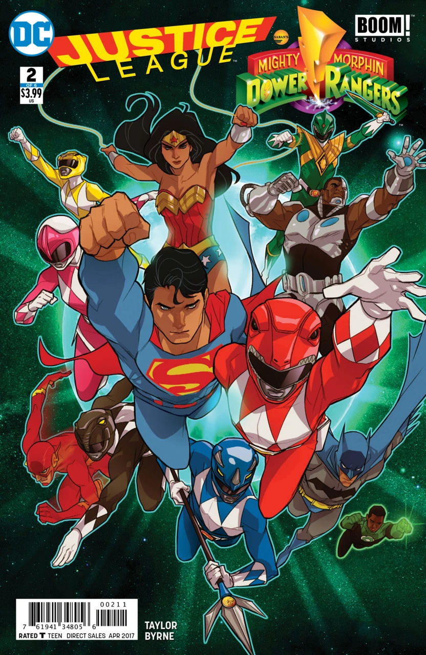 Justice League/Power Rangers Vol 1 2 | DC Database | Fandom