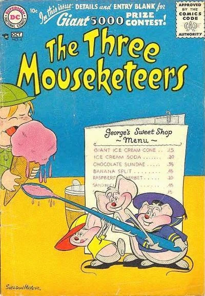 The Three Mouseketeers (1956) #4 | DC Database | Fandom