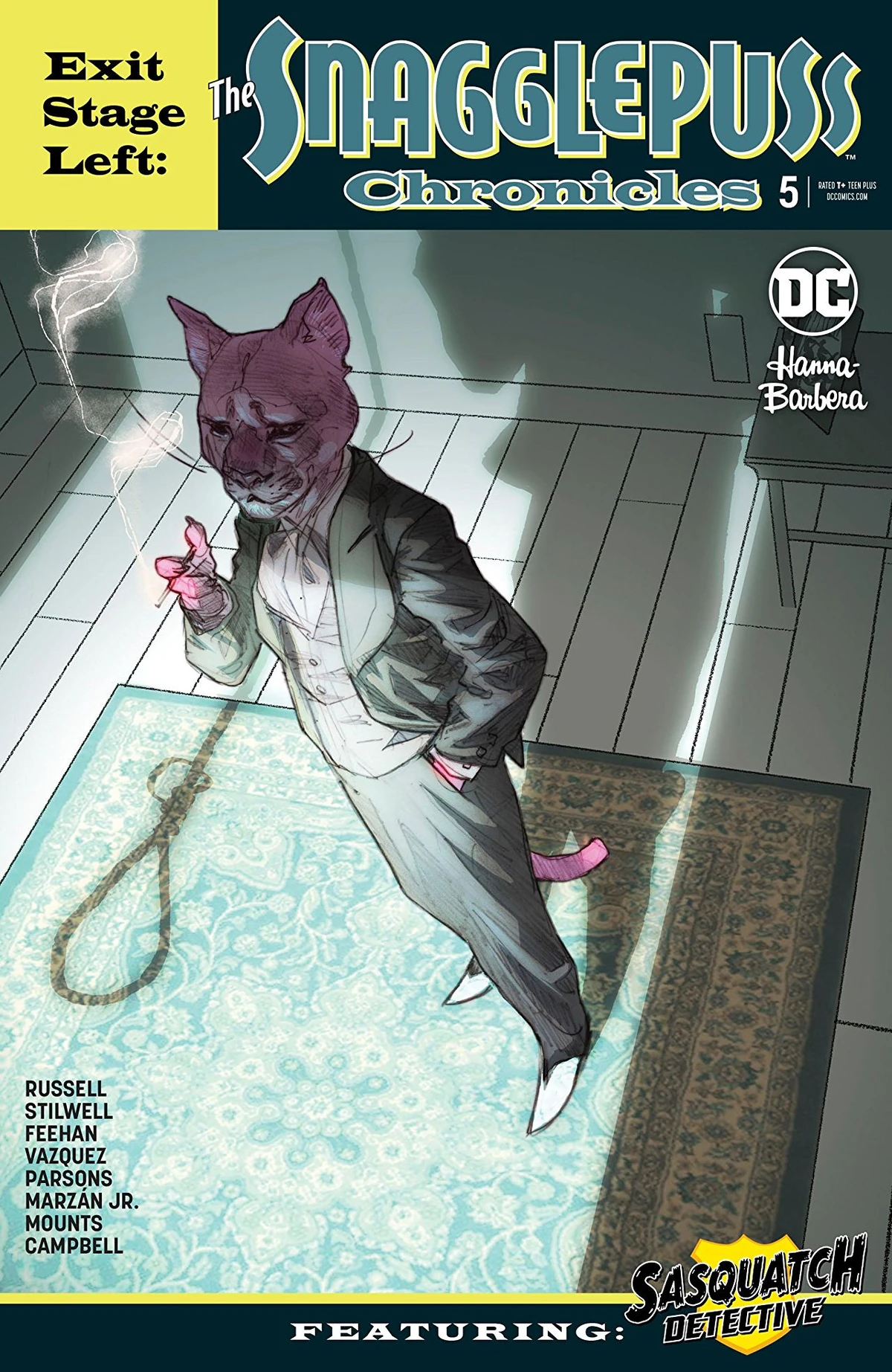 Exit Stage Left: The Snagglepuss Chronicles (2018) #5 | DC Database ...