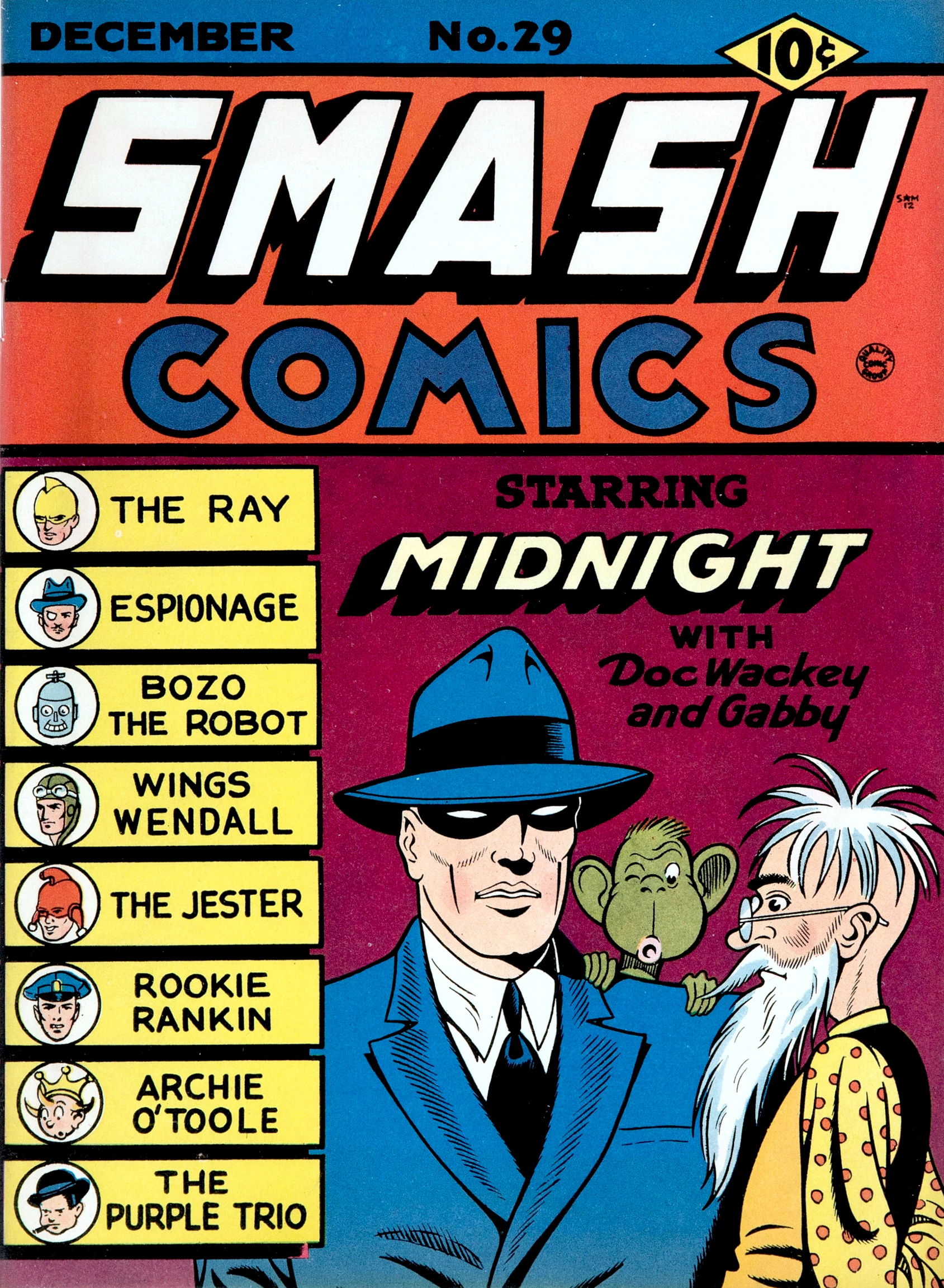 Smash Comics Vol 1 29 | DC Database | Fandom