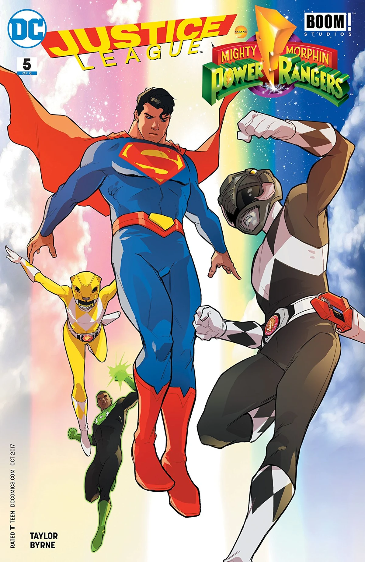 Justice League/Power Rangers Vol 1 5 | DC Database | Fandom