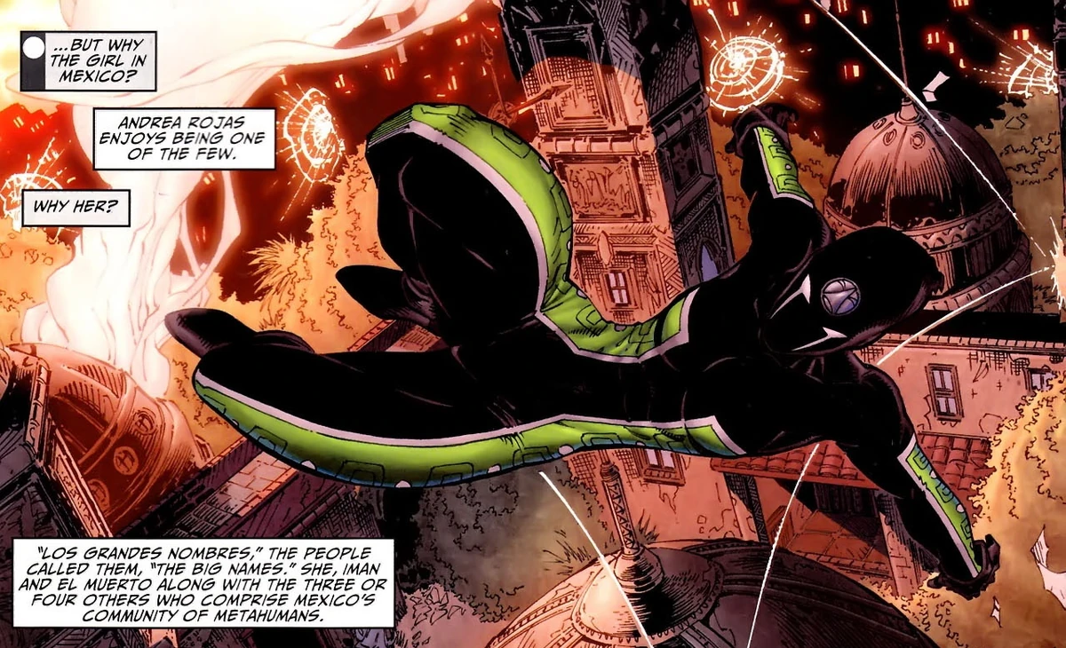 Andrea Rojas (New Earth) | DC Database | Fandom