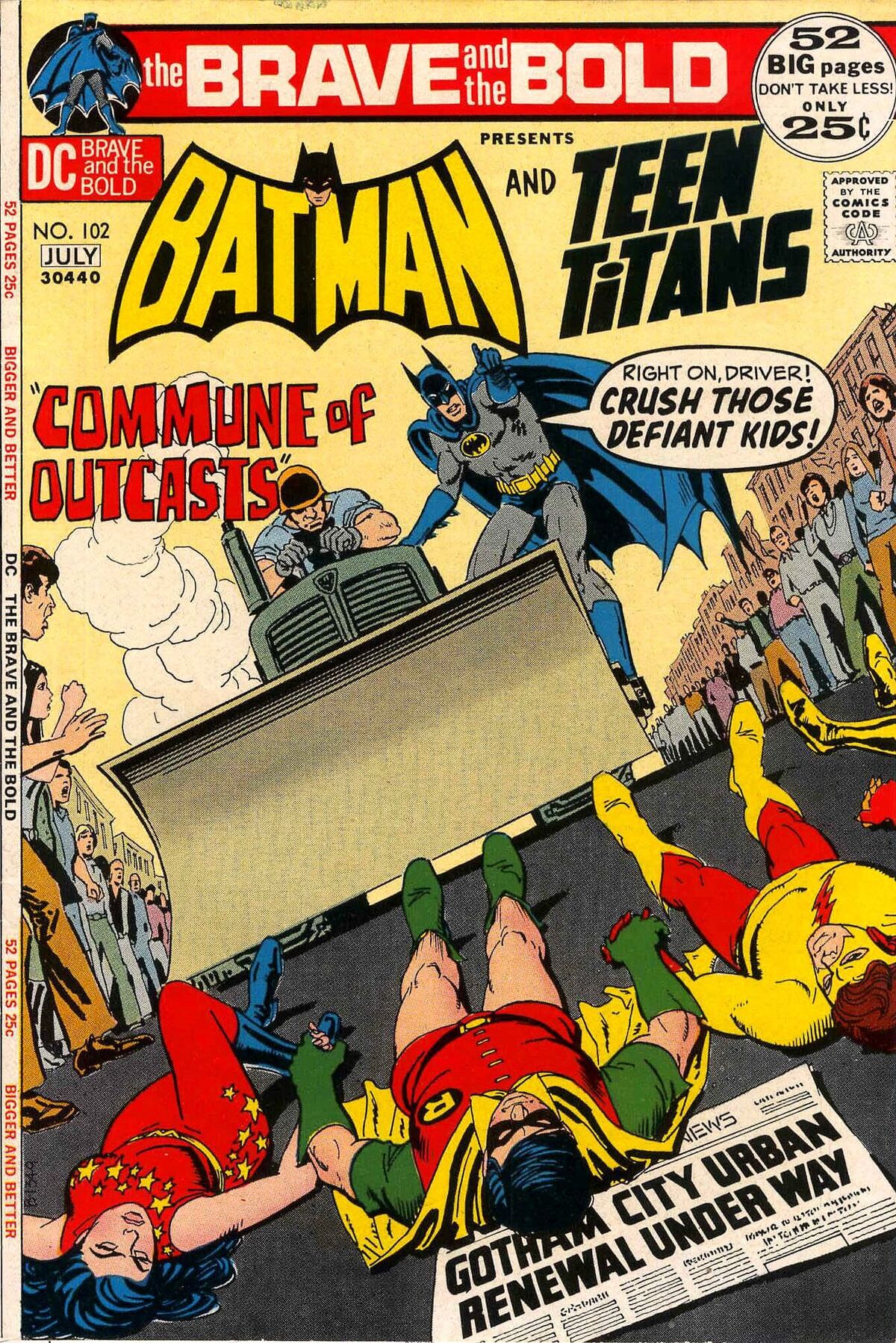 The Brave And The Bold Vol 1 102 Dc Database Fandom