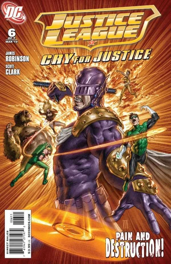 Justice League: Cry for Justice (2009) #6 | DC Database | Fandom