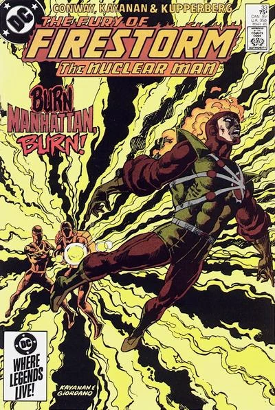 The Fury of Firestorm (1982) #33 | DC Database | Fandom