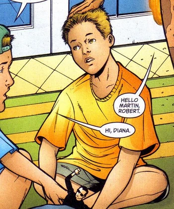 Robert Garibaldi (New Earth) | DC Database | Fandom