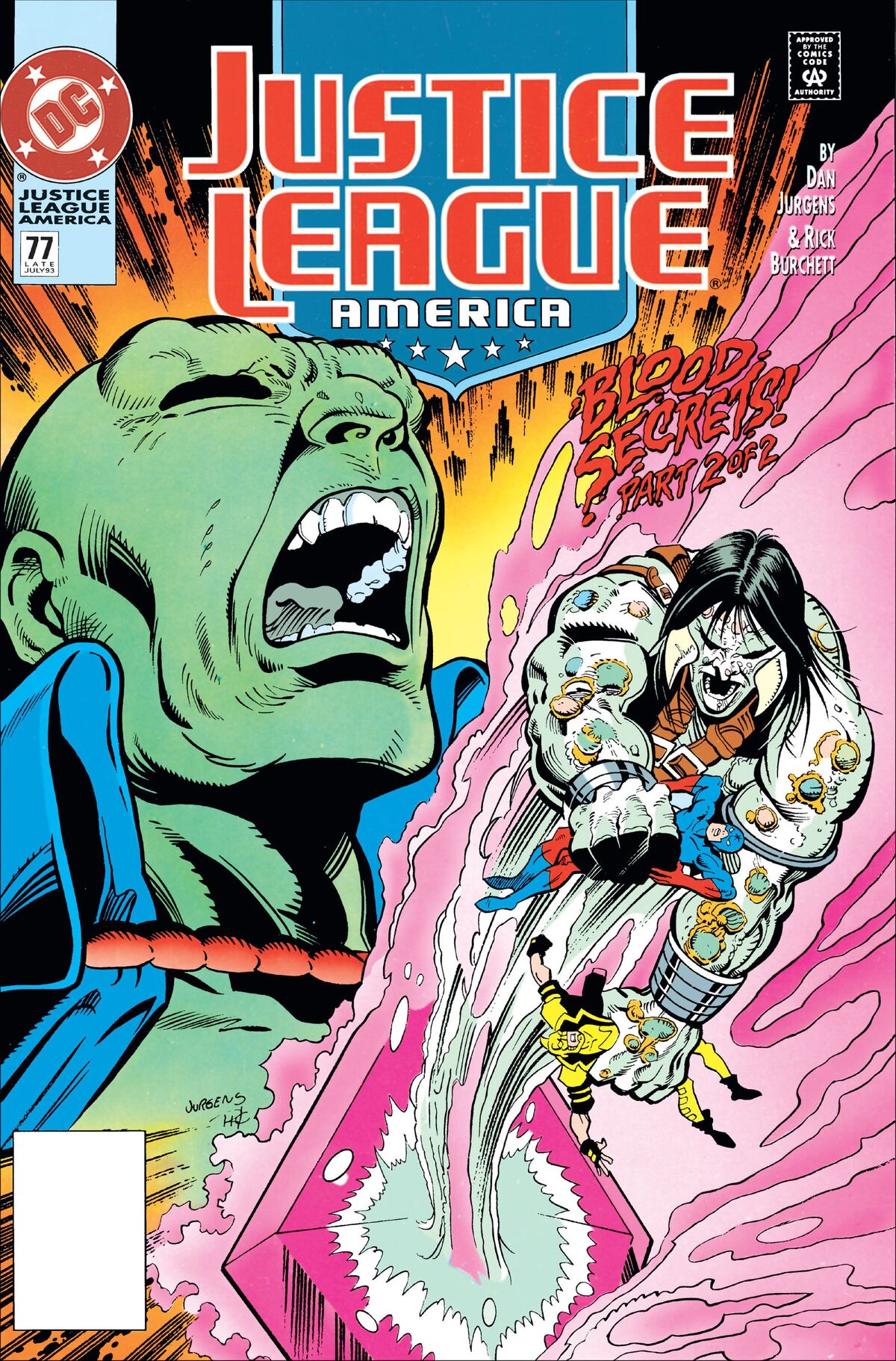 Justice League America Vol 1 77 | DC Database | Fandom Justice League America Vol 1 77 | DC Database | Fandom