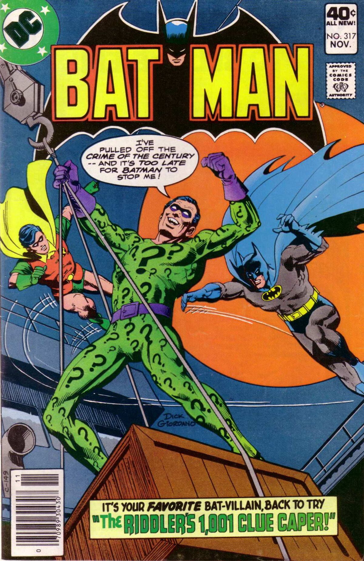 Batman Vol 1 317 Dc Database Fandom