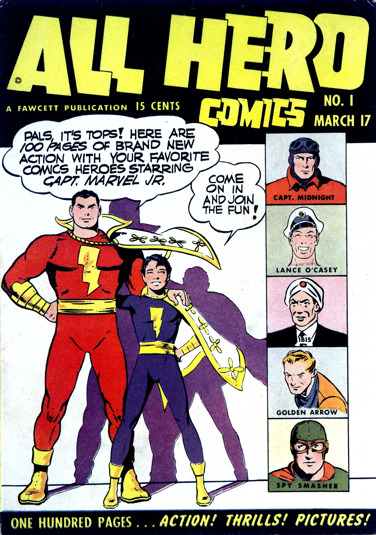 All Hero Comics (1943) #1 | DC Database | Fandom
