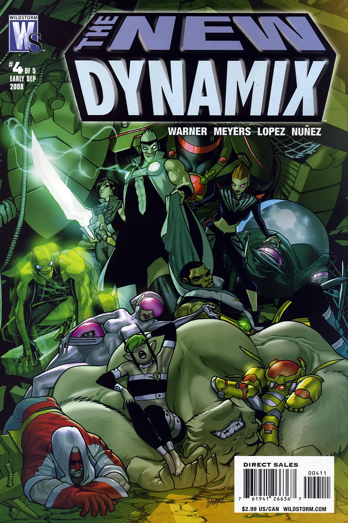 New Dynamix (2008) #4 | DC Database | Fandom