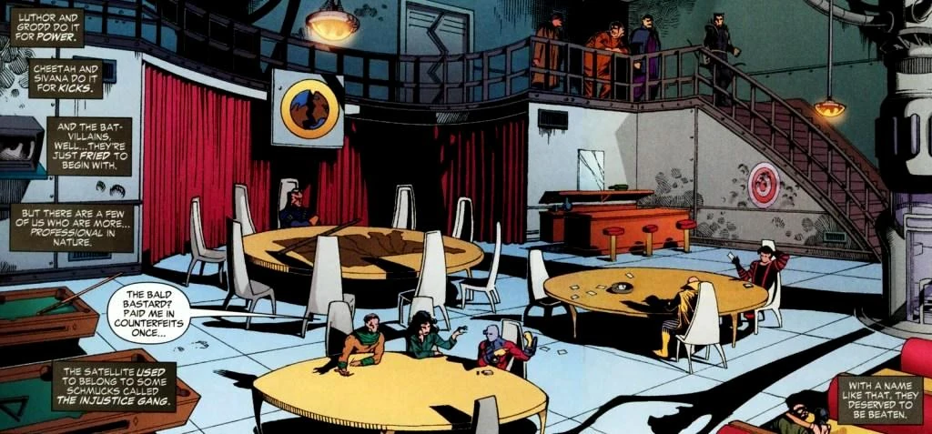 Injustice Gang Satellite | DC Database | Fandom